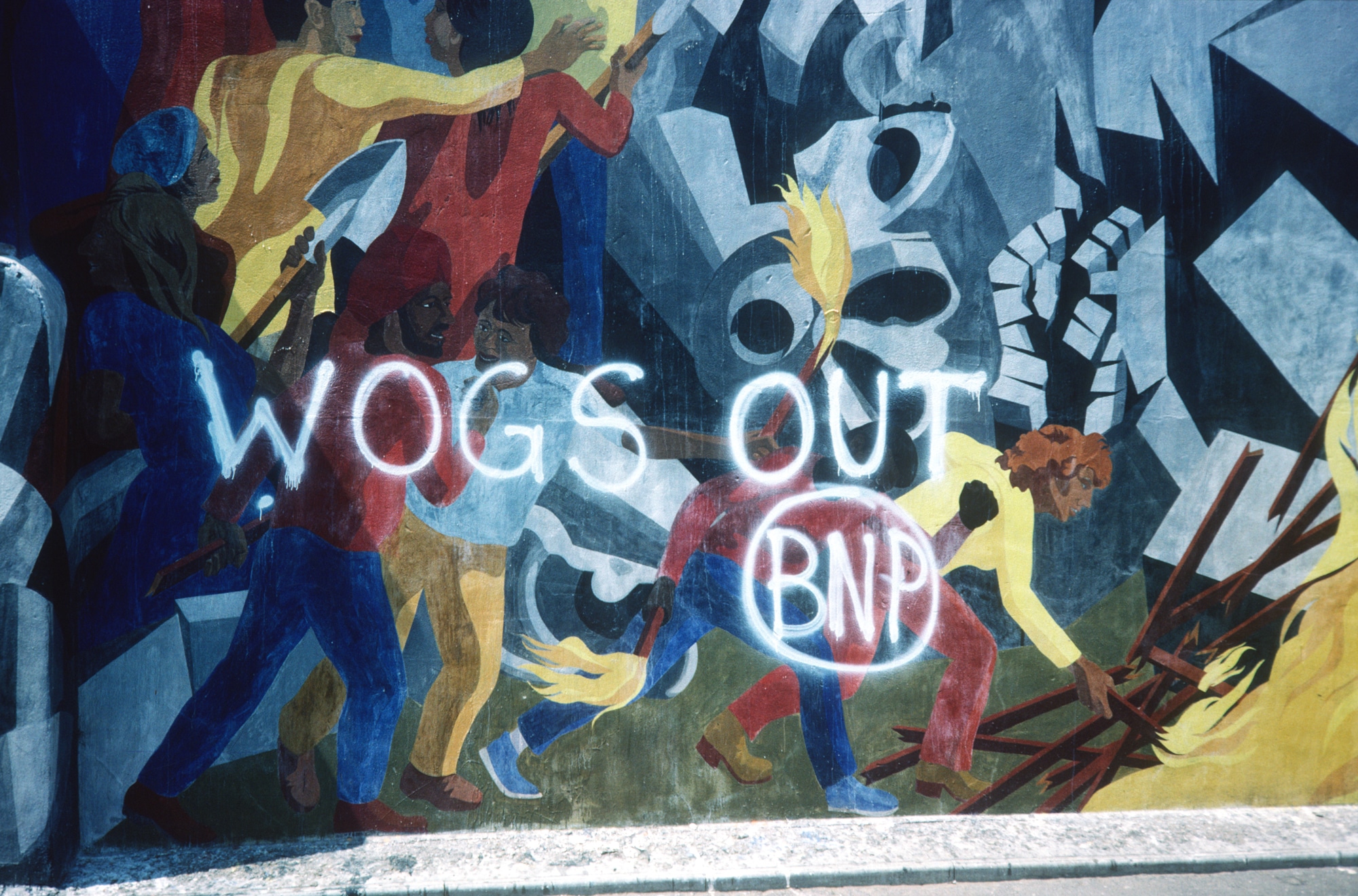 GMW – ‘People of Greenwich Unite Against Racism’, 1984 – For Walls With ...